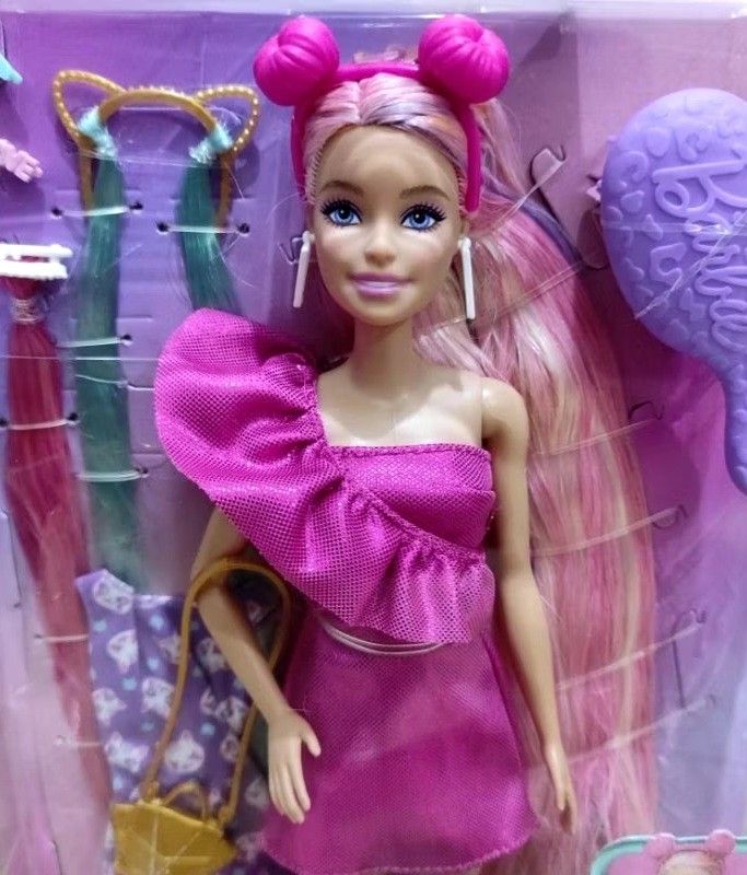 Barbie Fun and Fancy Doll with Extra Long Hair, Hobbies & Toys, Toys ...