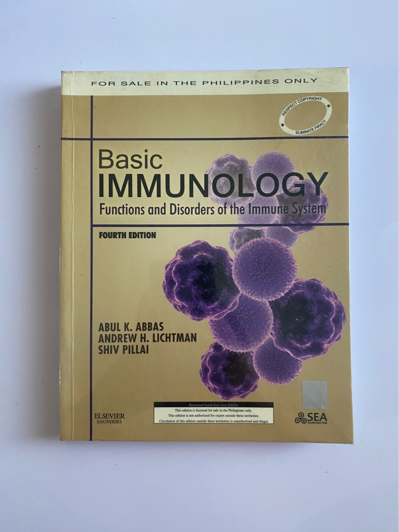 Basic Immunology: Functions & Disorder of Immune System, Hobbies & Toys, Books & Magazines ...