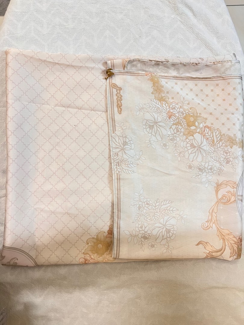 Bawal Jovian color nude/cream, Women's Fashion, Muslimah Fashion ...