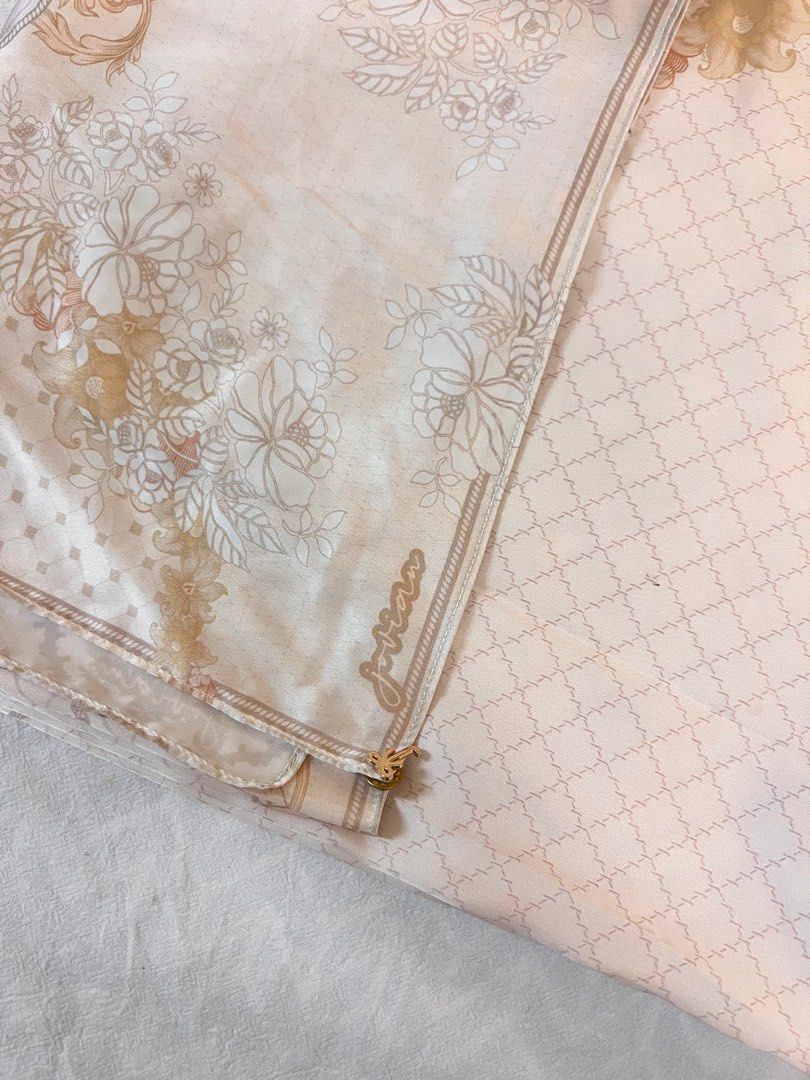 Bawal Jovian color nude/cream, Women's Fashion, Muslimah Fashion ...