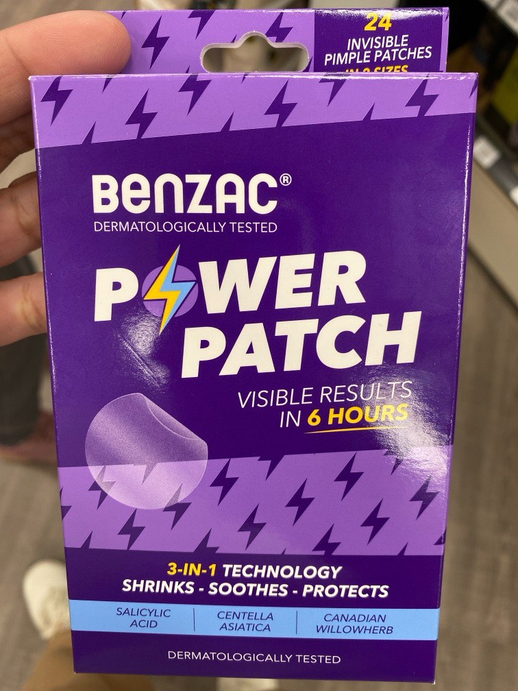 Benzac Power Patch, Beauty & Personal Care, Face, Face Care on Carousell
