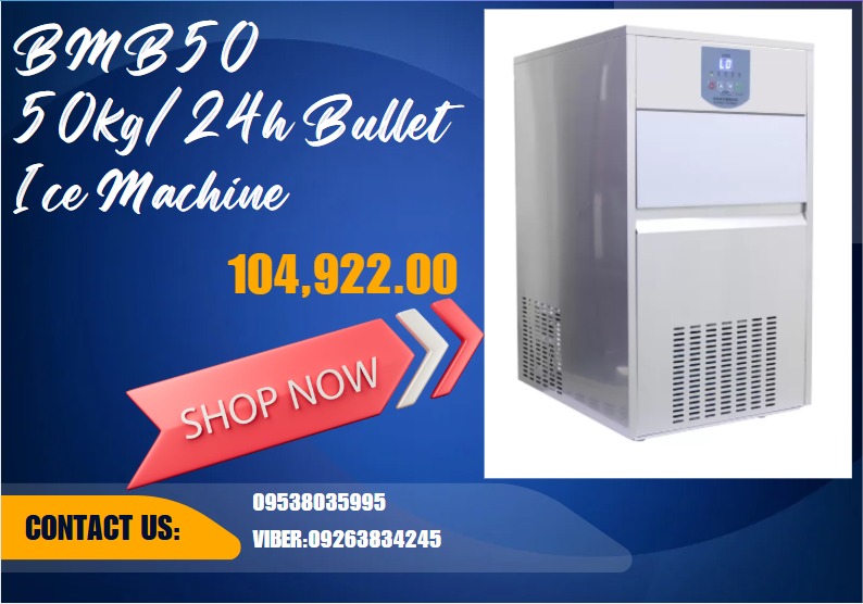 BMB50 / 50KG /24H BULLET ICE MACHINE, Everything Else, Others on Carousell