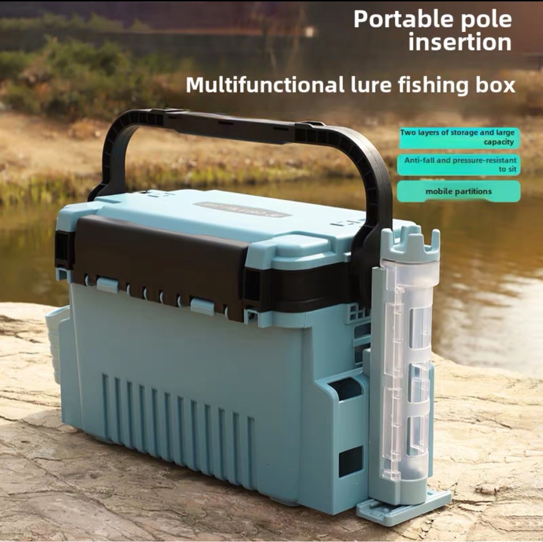 (Boxi) Box mancing (free cup holder+tali+sticker), Sports Equipment ...