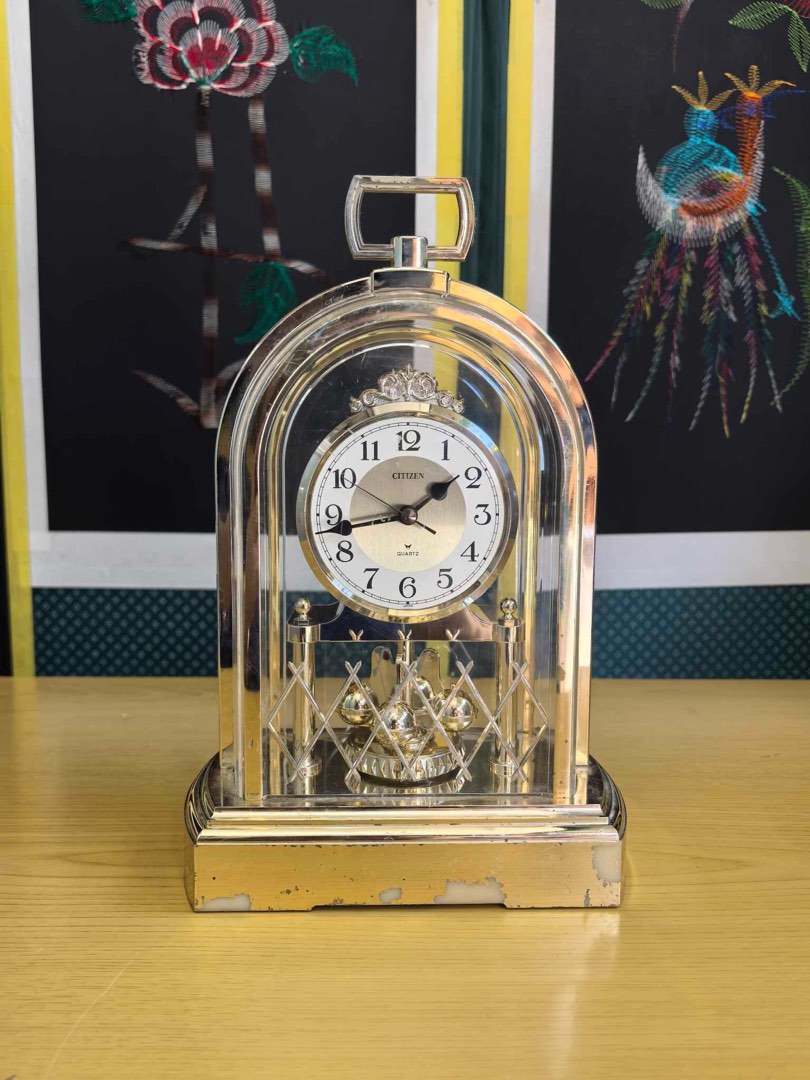 Citizen Quartz Automaton Table Clock, Furniture & Home Living, Home Decor, Clocks on Carousell