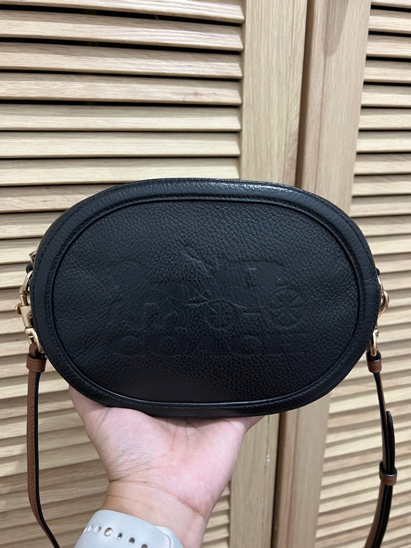 Coach Leather Camera Bag With Horse and Carriage Crossbody Sling Bag ...