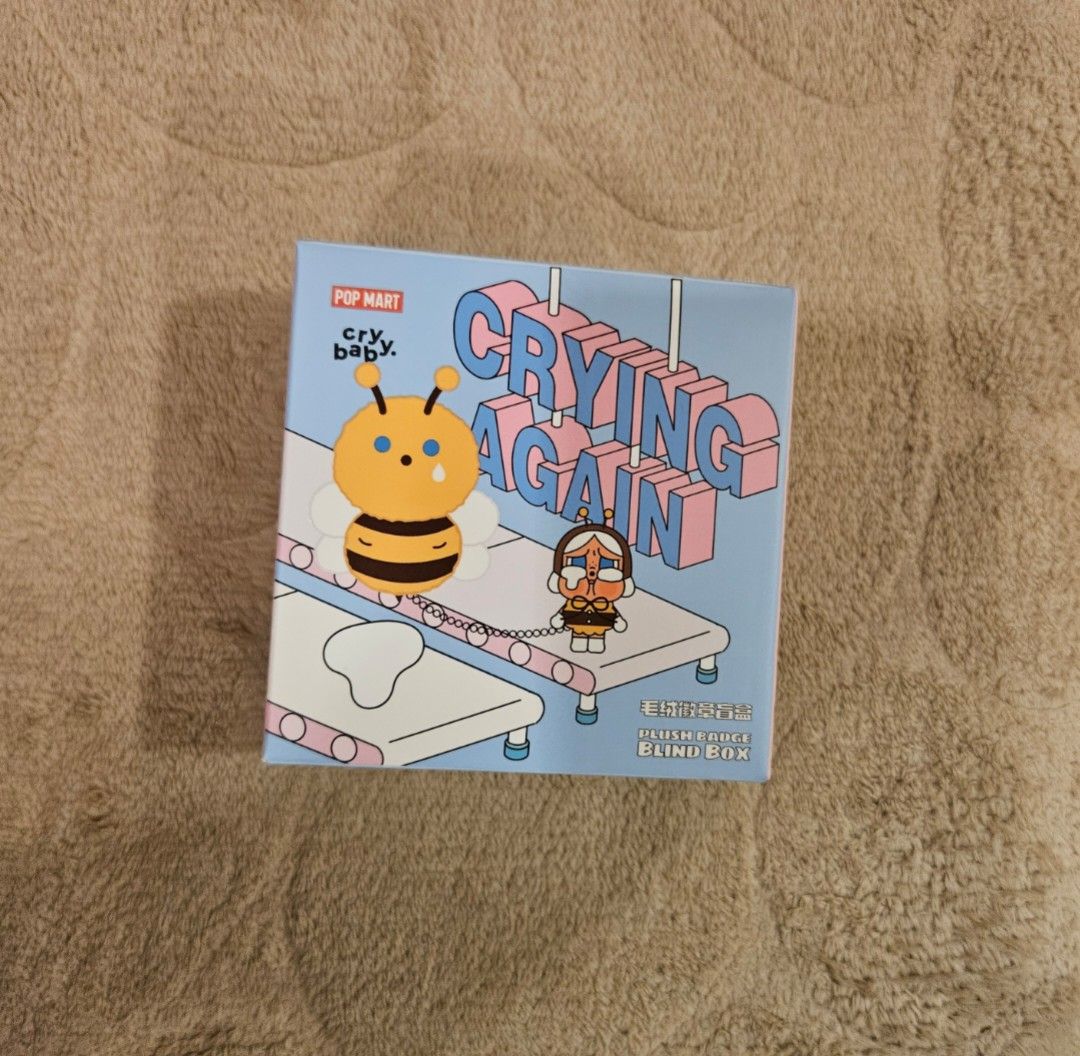 CryBaby Crying Again Badge (sealed both top and bottom of box), Hobbies ...