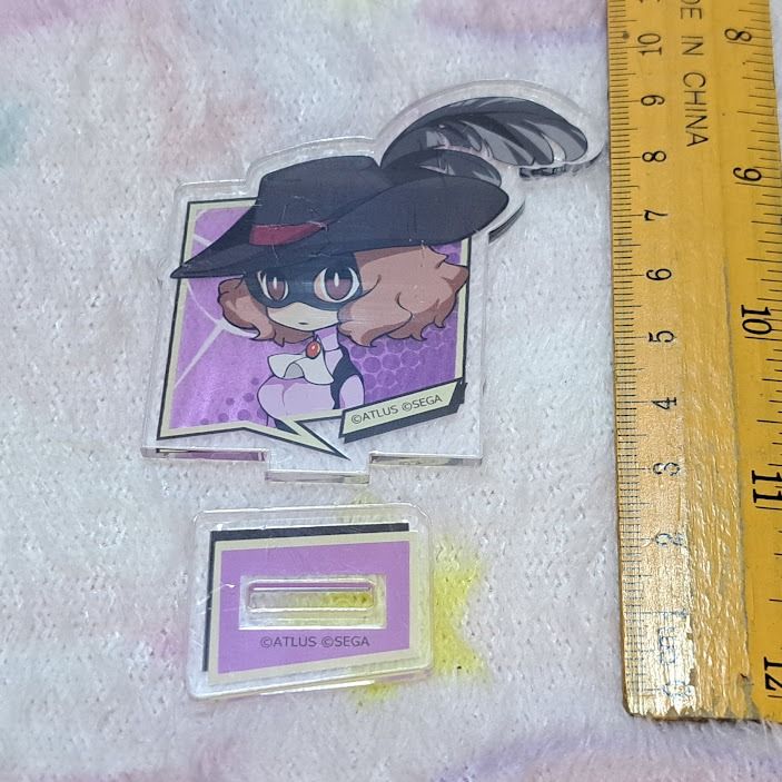 Daiso - Persona 5 Tactica Acrylic Stand - Okumura Haru, Hobbies & Toys ...