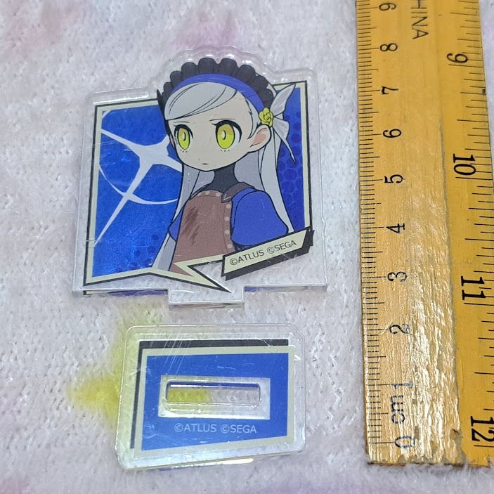 Daiso - Persona 5 Tactica Acrylic Stand - Lavenza, Hobbies & Toys ...