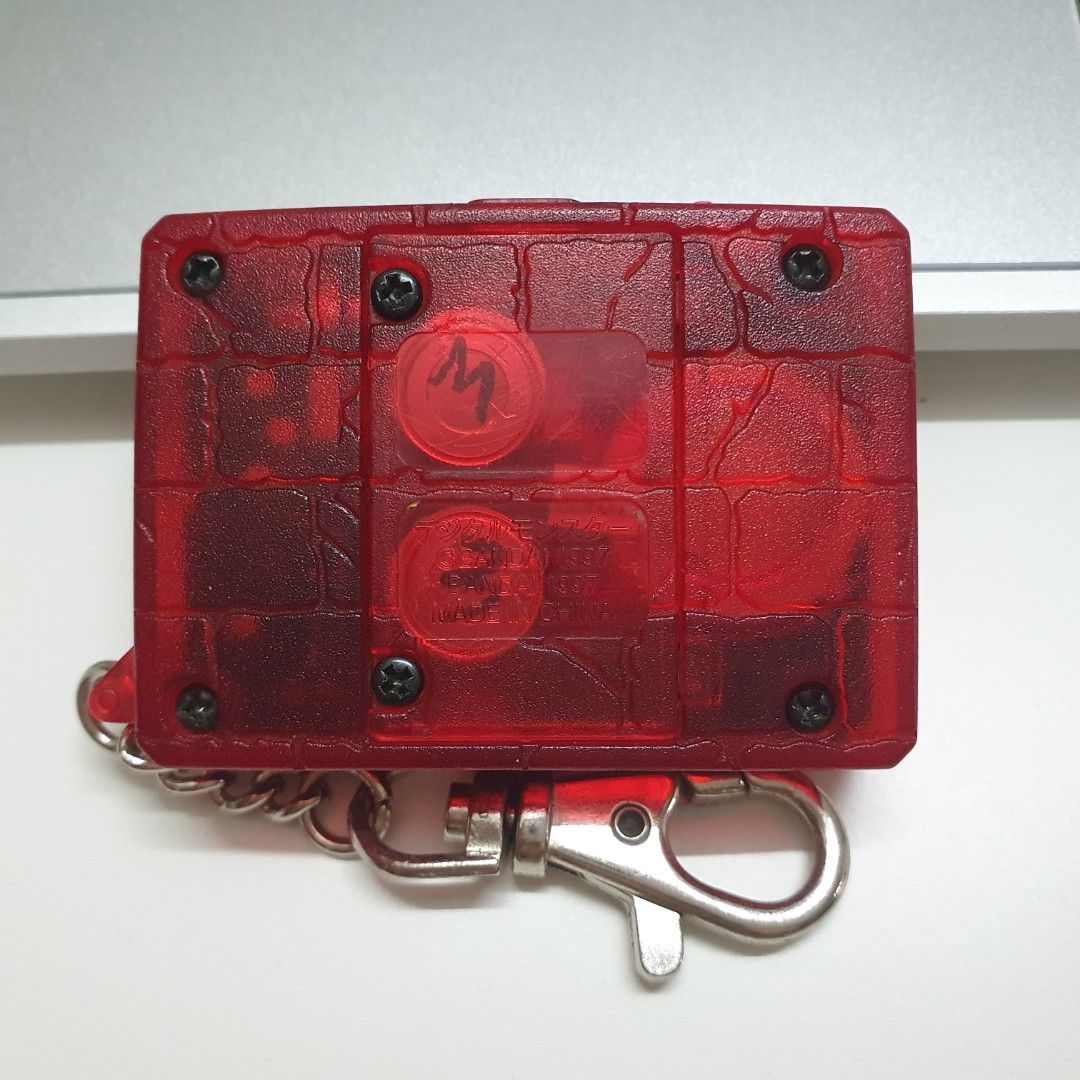 Digimon Version 4 Transparent Red 1997, Hobbies & Toys, Toys & Games on ...