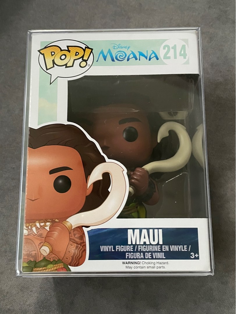 Disney Moana 214 - Maui Funko Pop w/ Protector, Hobbies & Toys, Toys ...