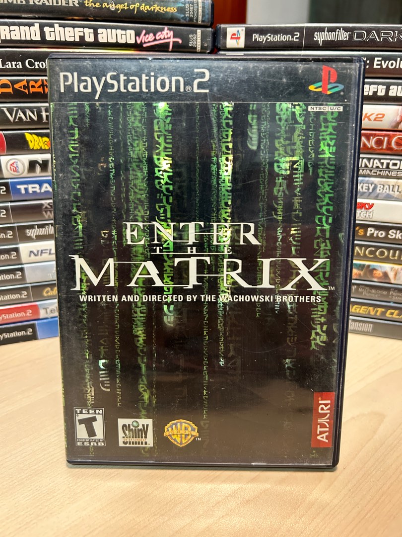 Enter the Matrix PlayStation 2 Game, Video Gaming, Video Games ...