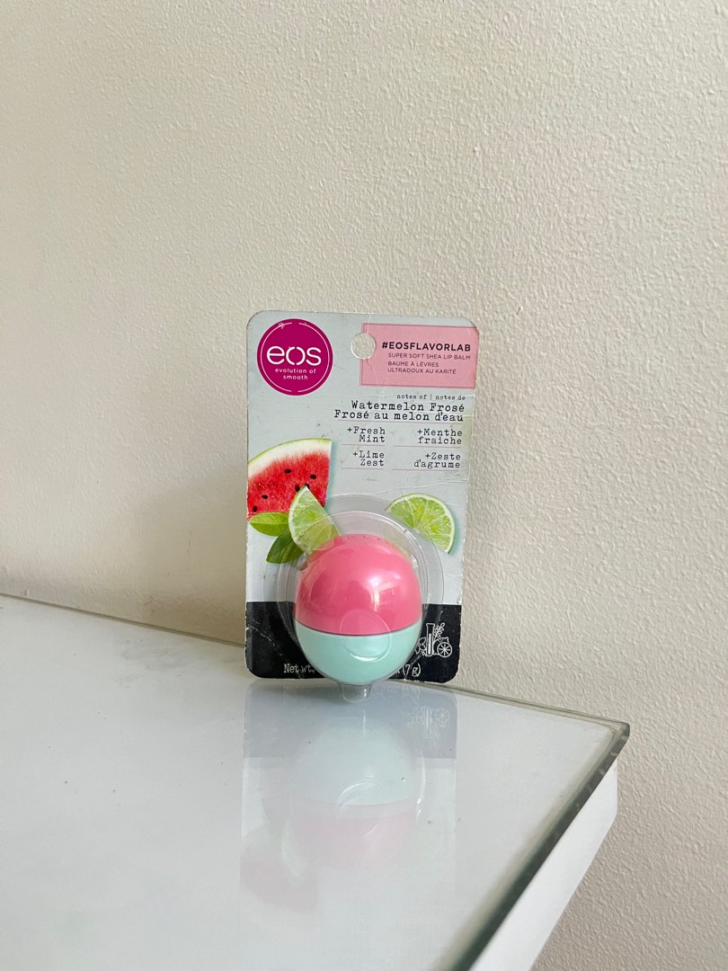 EOS Watermelon Frose Sphere Lip Balm, Beauty & Personal Care, Face ...