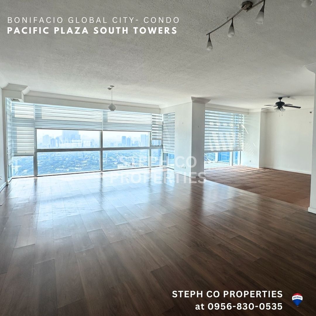 For Sale! BGC Premium Pacific Plaza South Towers - 3 Bedroom Condo ...