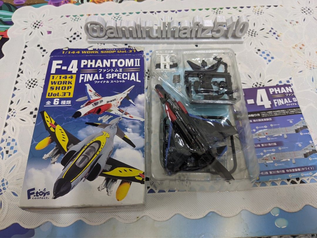 F-toys F-4 Phantom II Final Special 1/144 Fighter Jet Model Kit ...