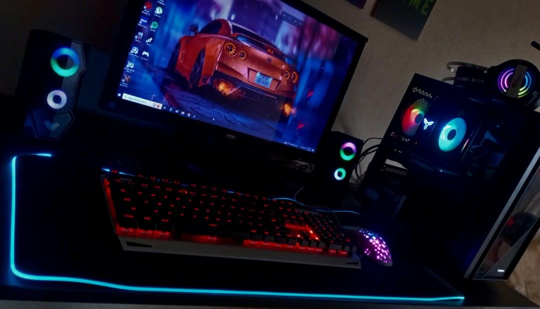 FULL SET Gaming PC I7 GTX 1650 4gb, Computers & Tech, Desktops on Carousell