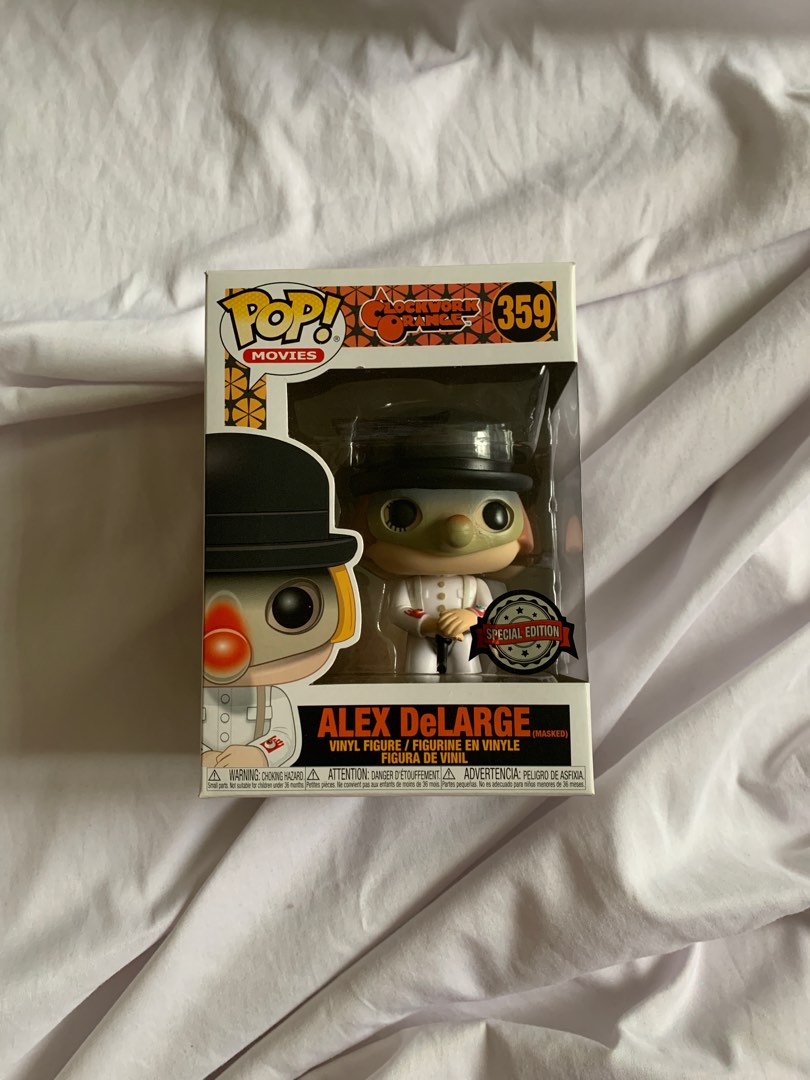 Funko Pop Alex DeLARGE Clockwork Orange 359, Hobbies & Toys, Toys ...