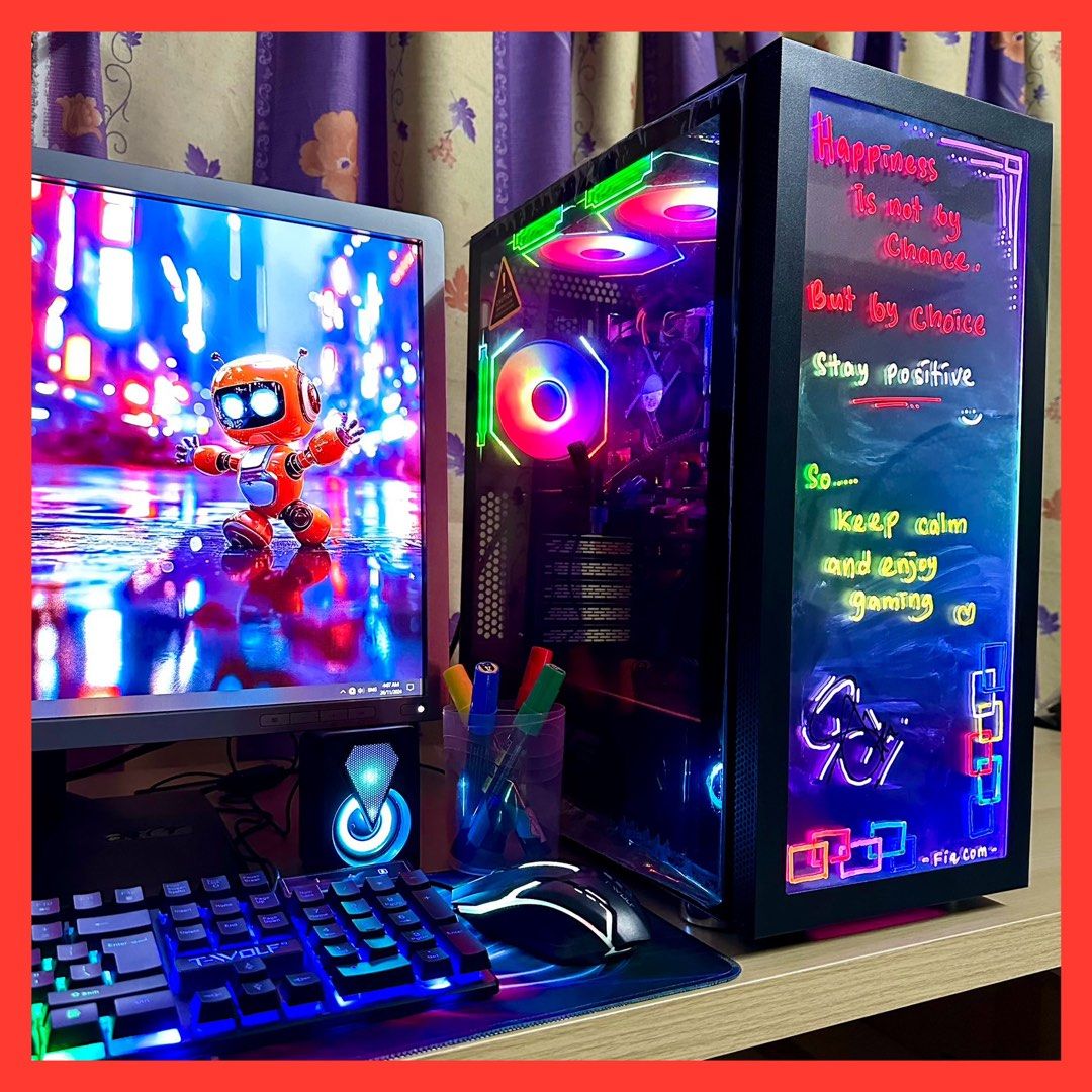 [GRAFFITI RGB] PC GAMING EDITING Intel Core i7 + GTX | RAM 16GB | SSD ...