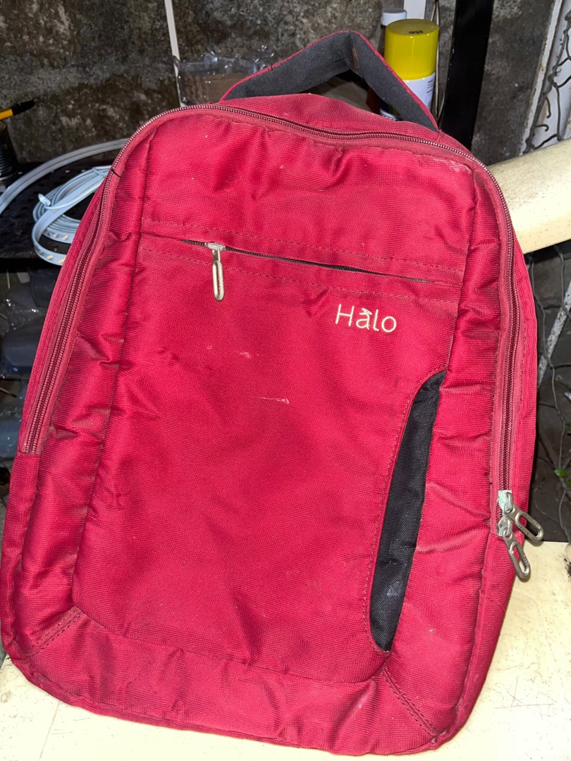 Halo Laptop/backpack bag, Men's Fashion, Bags, Backpacks on Carousell