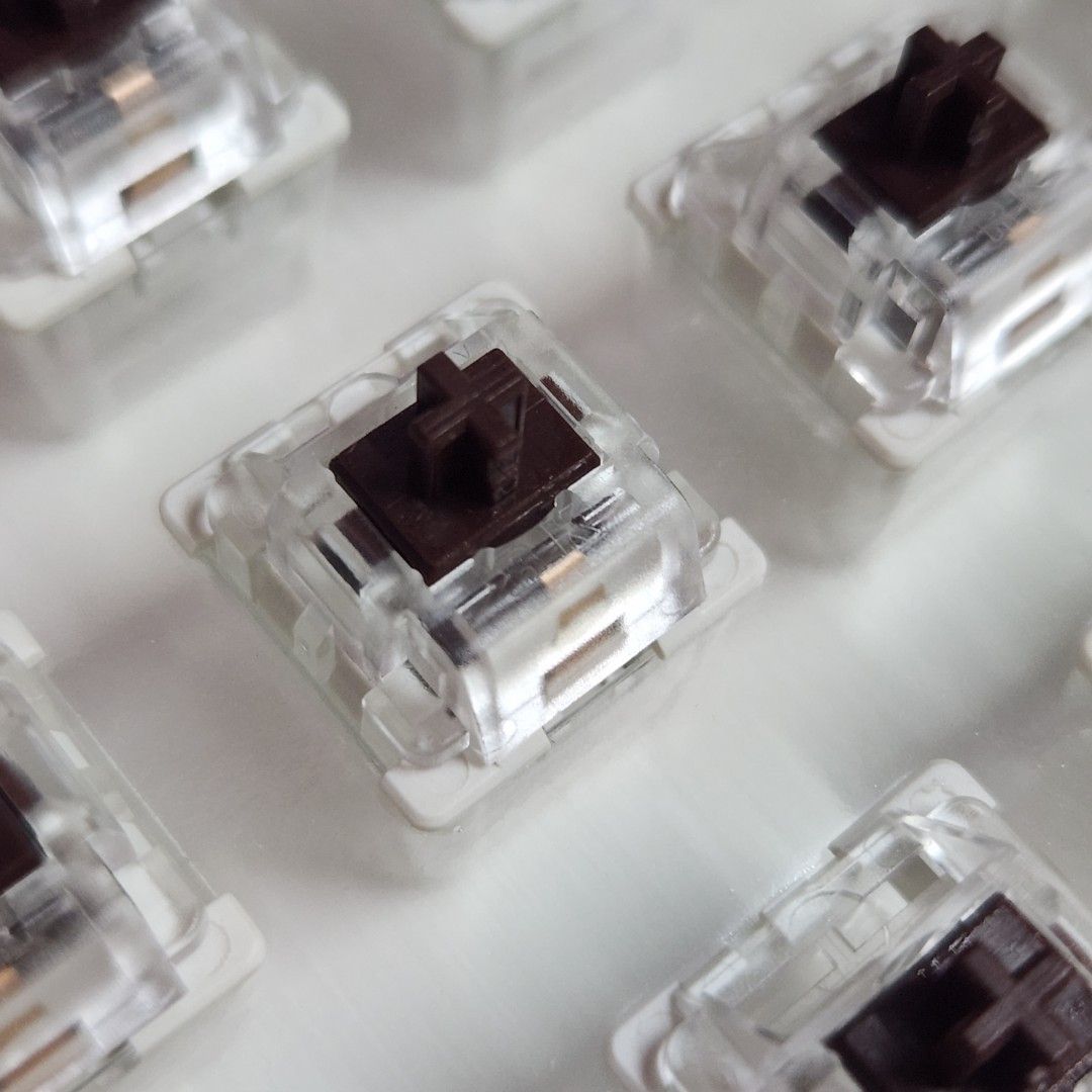 Hand Lubed RK Brown Switches (88pcs) Royal Kludge Mechanical Keyboard ...
