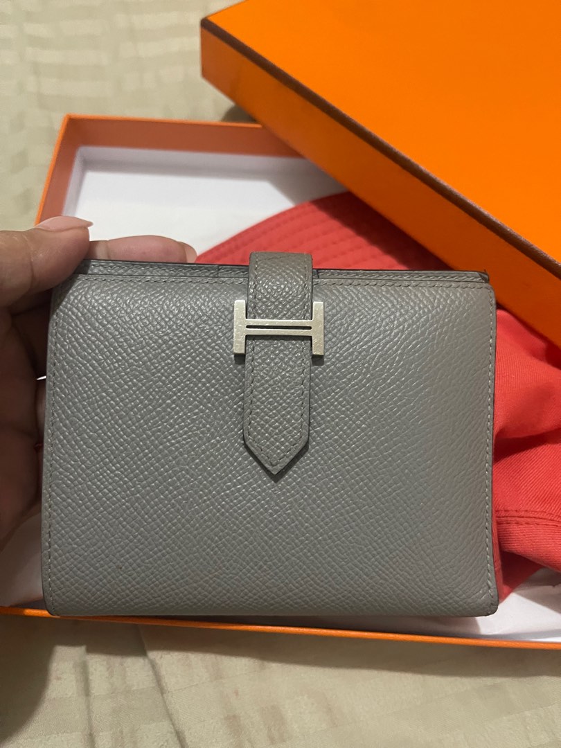 Hermes compact bearn wallet, Luxury, Bags & Wallets on Carousell