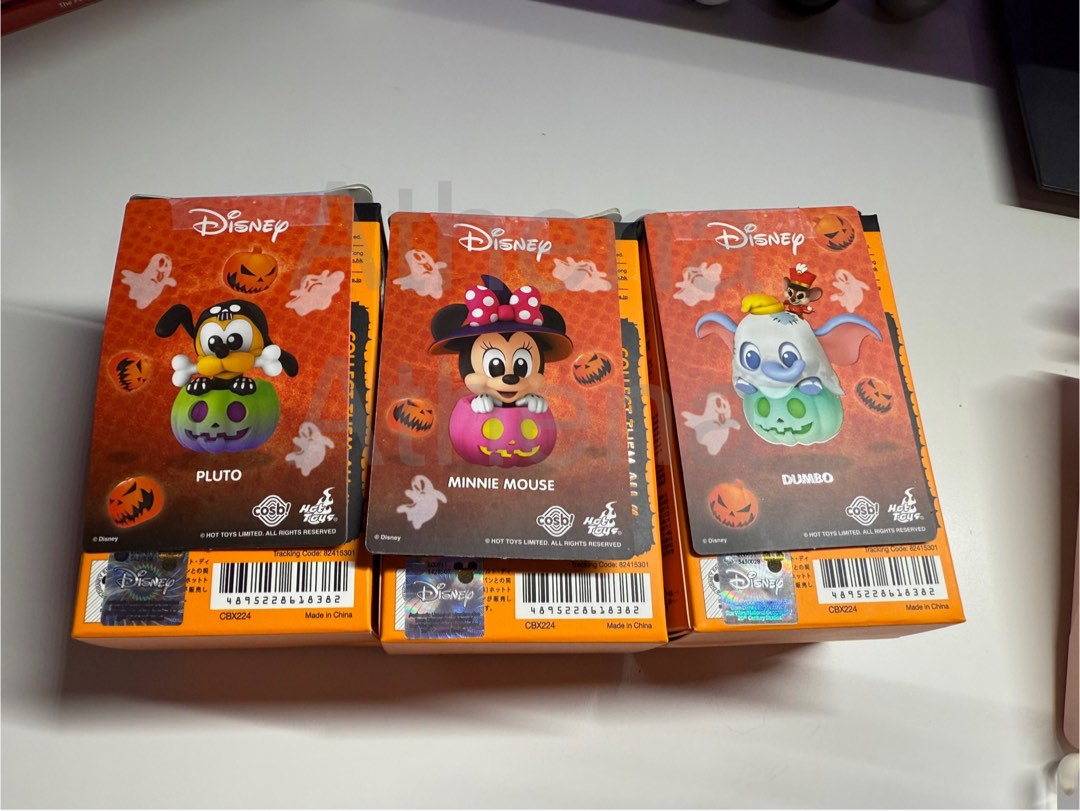Hot Toys Cosbi Disney Halloween Cosb! Pluto, Minnie, Dumbo, Hobbies ...