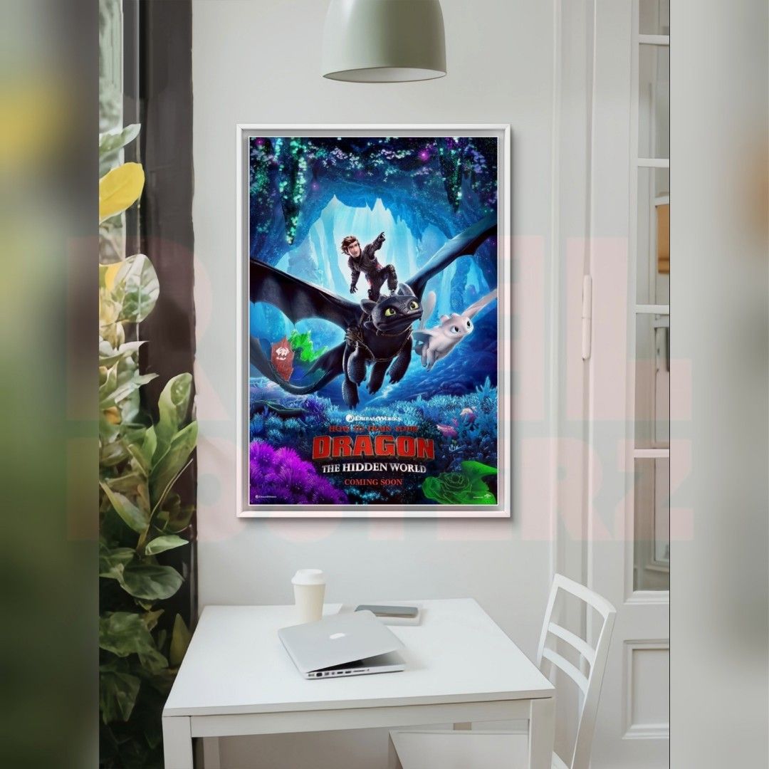 HOW TO TRAIN YOUR DRAGON: THE HIDDEN WORLD (2019) Movie Poster 2-Sided Original International 27 ...