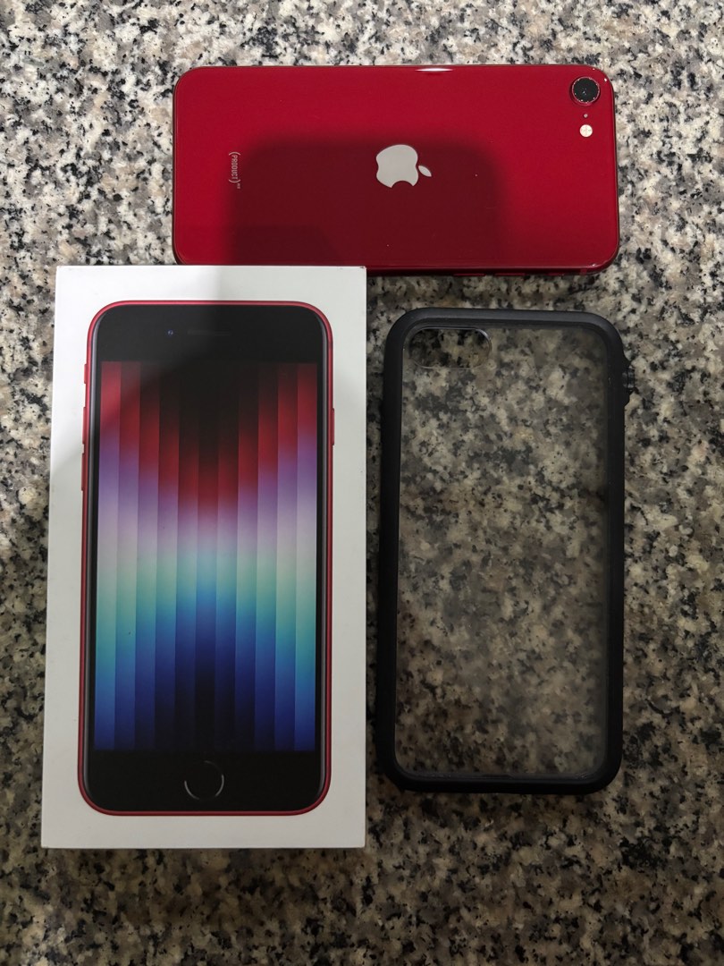 IPHONE SE 2022 3rd Gen 256 gb Product RED Unlocked, Mobile Phones & Gadgets, Mobile Phones ...