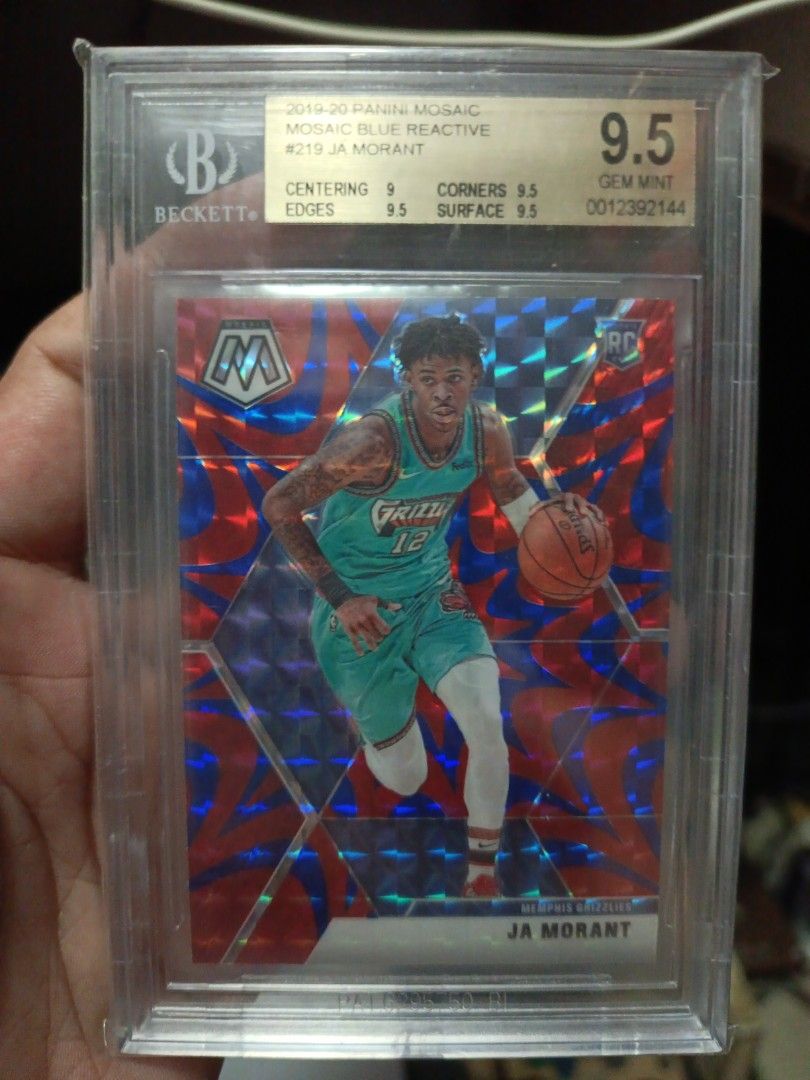 Ja Morant Blue Reactive BGS 9.5, Hobbies & Toys, Memorabilia ...