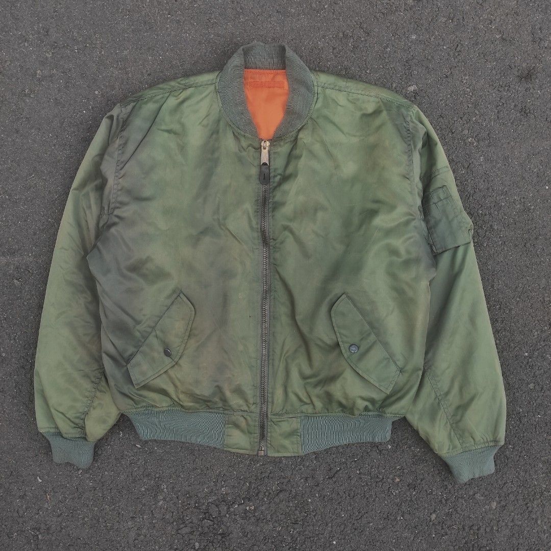 JAKET BOMBER FLYER MA 1 PHANTOM MILITARY REVERSIBEL BDU CWU US ARMY ...