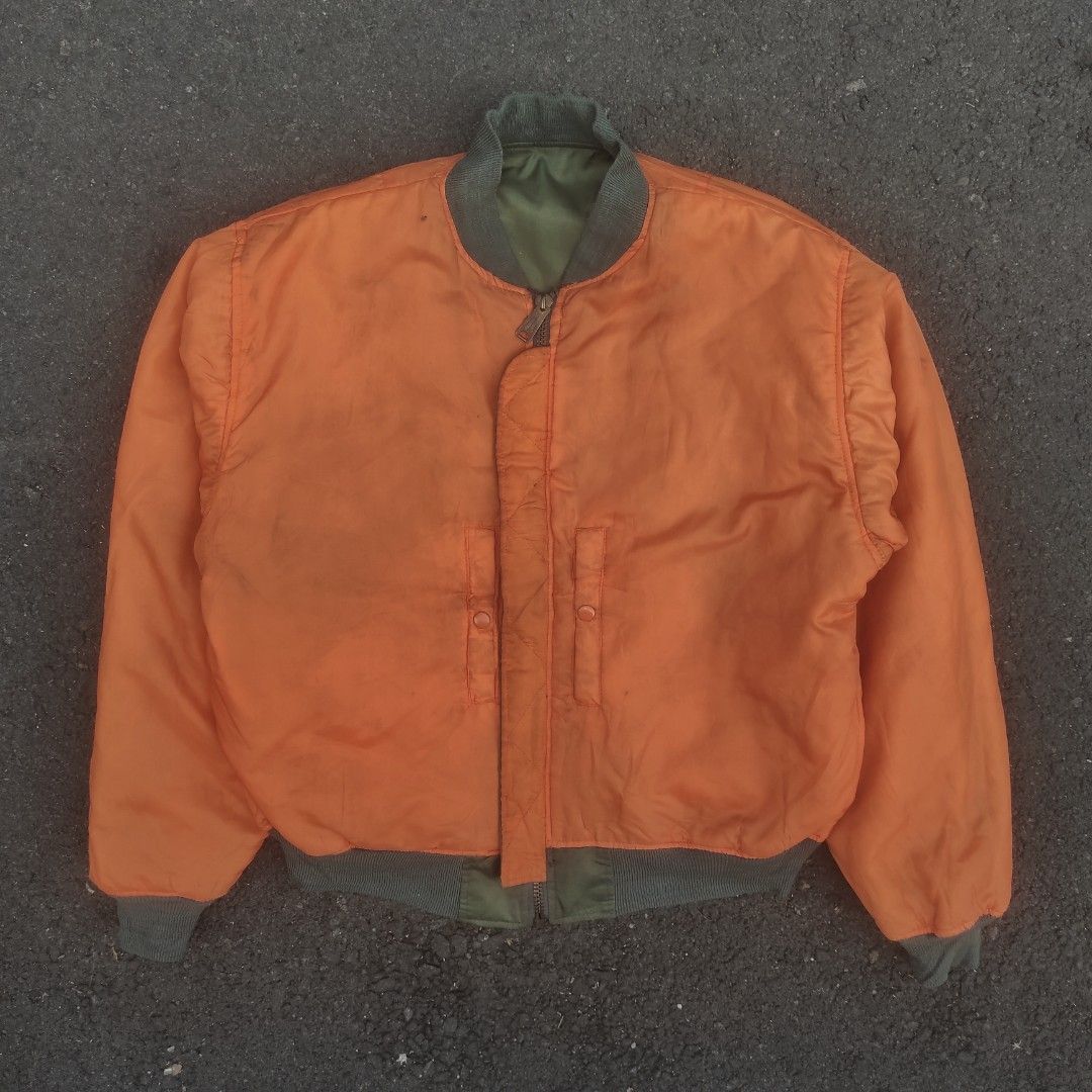 JAKET BOMBER FLYER MA 1 PHANTOM MILITARY REVERSIBEL BDU CWU US ARMY ...