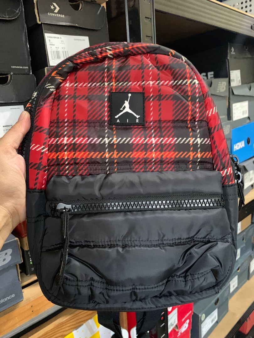 Jordan mini quilted backpack, Men's Fashion, Bags, Backpacks on Carousell