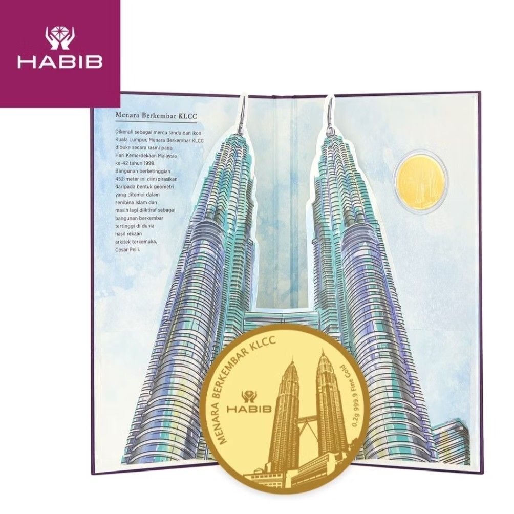 KLCC Gold wafer 0.20, Hobbies & Toys, Collectibles & Memorabilia ...