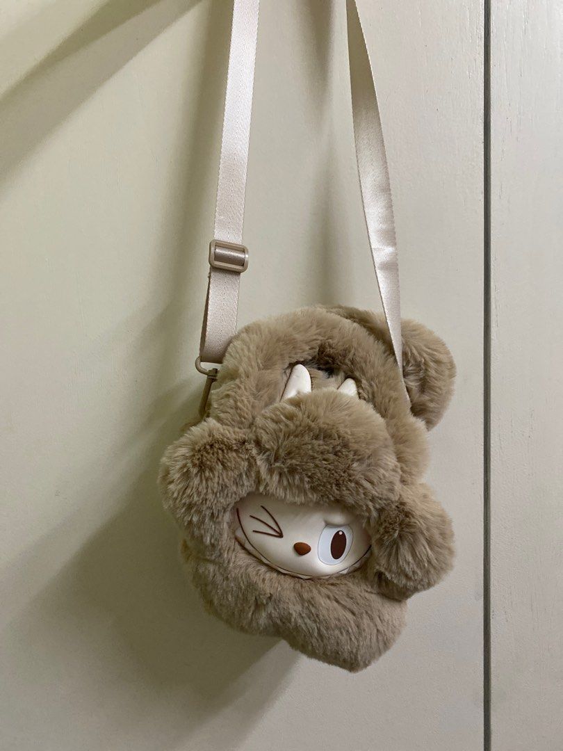 Labubu bag in brown, Women's Fashion, Bags & Wallets, Shoulder Bags on ...