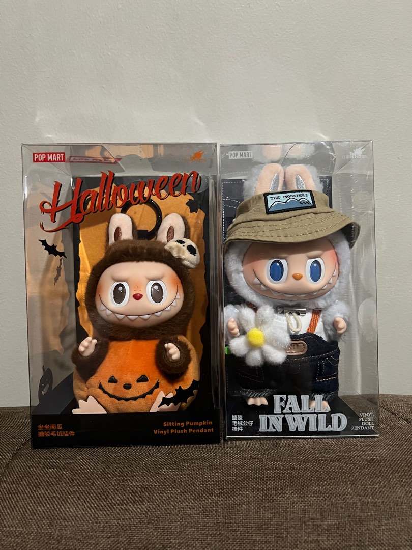 Labubu Fall in Wild and Hallobubu Bundle, Hobbies & Toys, Toys & Games ...