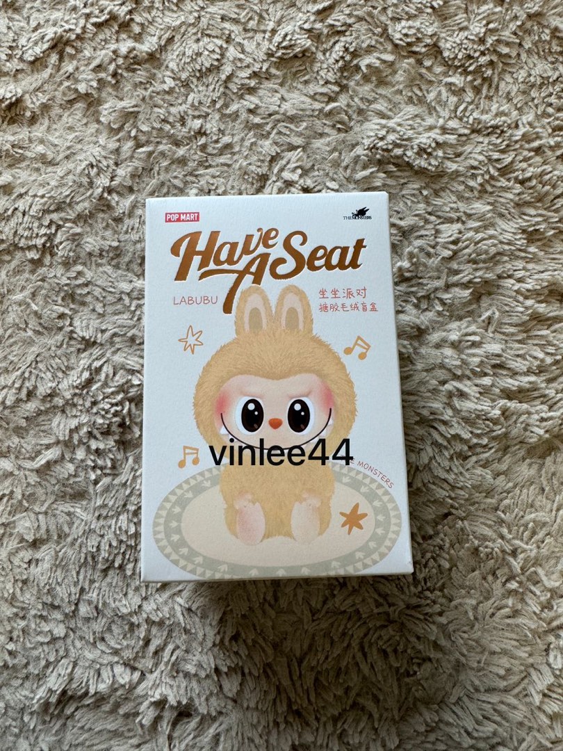 Labubu have a seat v2 New BlindBox, Hobbies & Toys, Toys & Games on ...