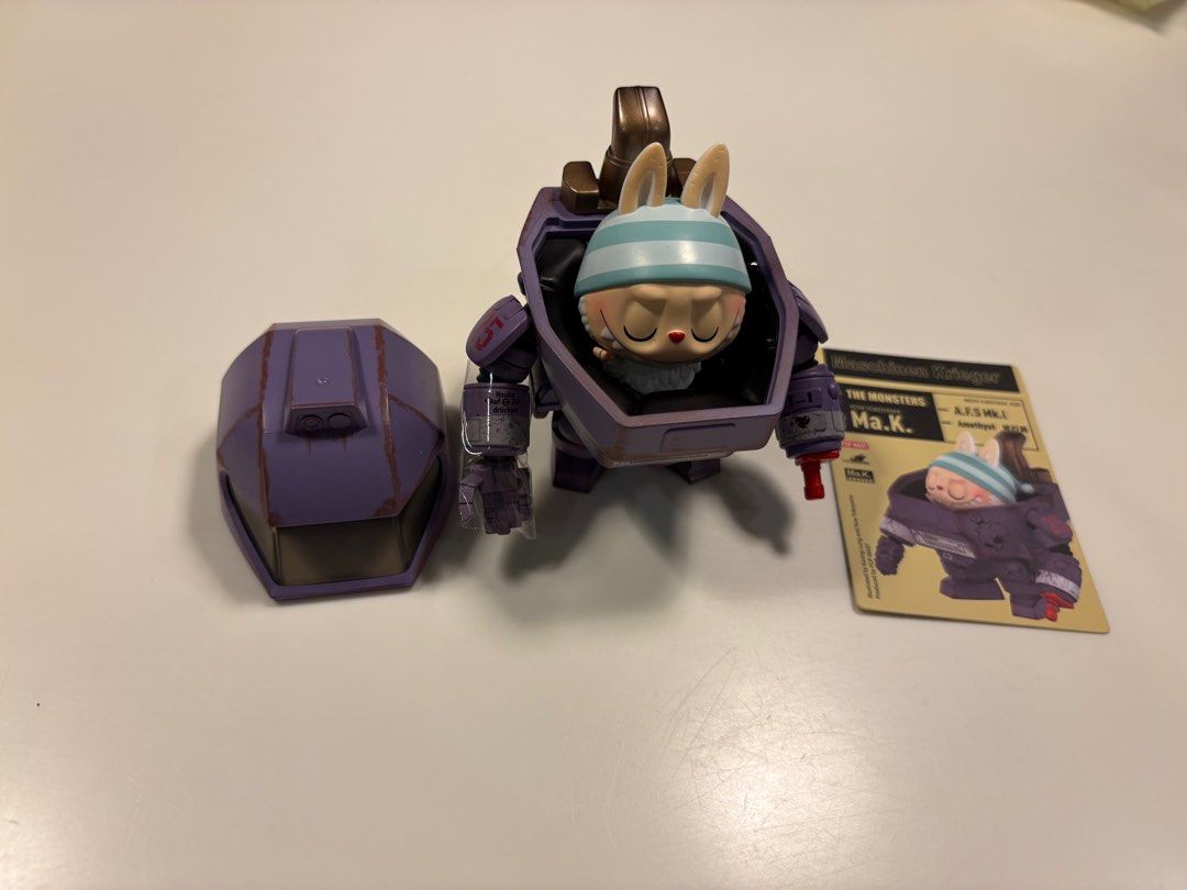 Labubu MAK Amethyst, Hobbies & Toys, Toys & Games on Carousell