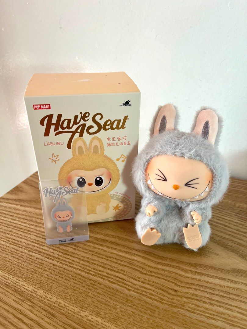 Labubu V2 Have A Seat HEHE, Everything Else, Others on Carousell