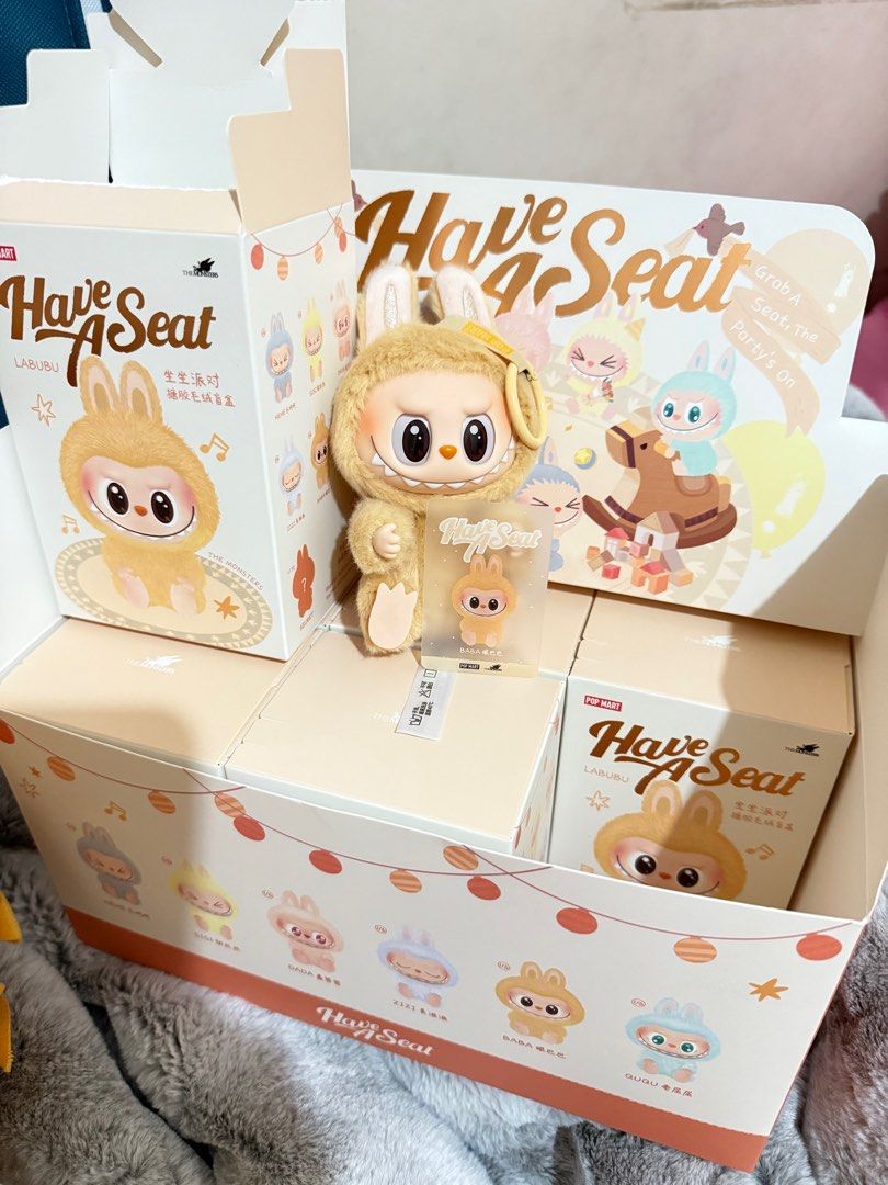 Labubu V2 Have a Seat Opened ( For sale all colors except Secret and ...