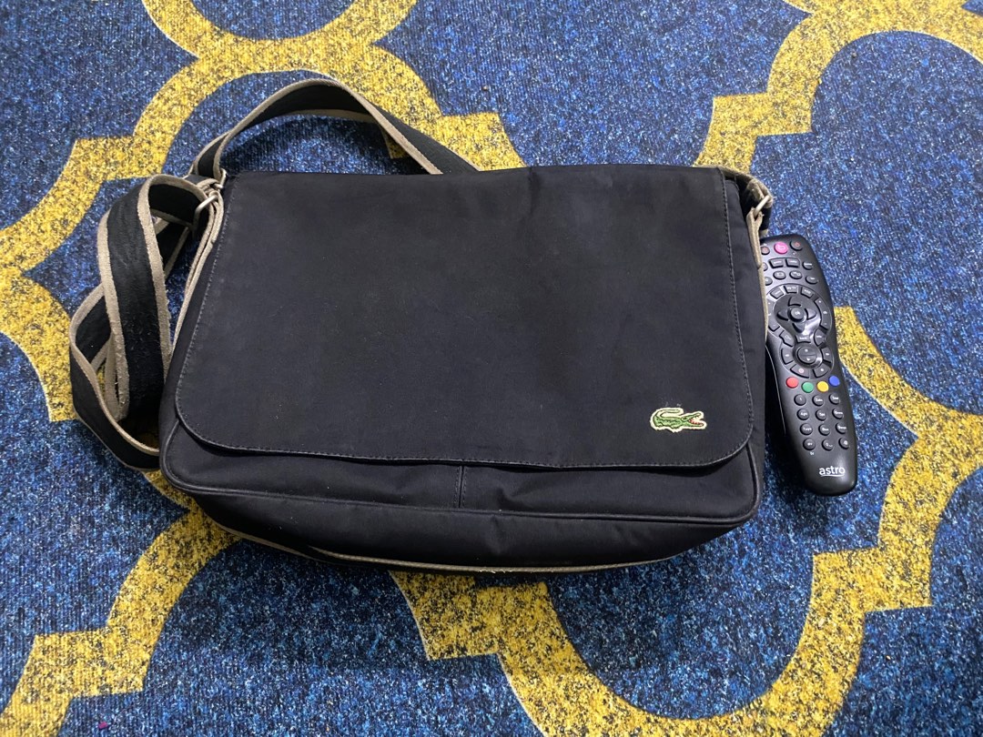 Lacoste fail bag, Men's Fashion, Bags, Sling Bags on Carousell