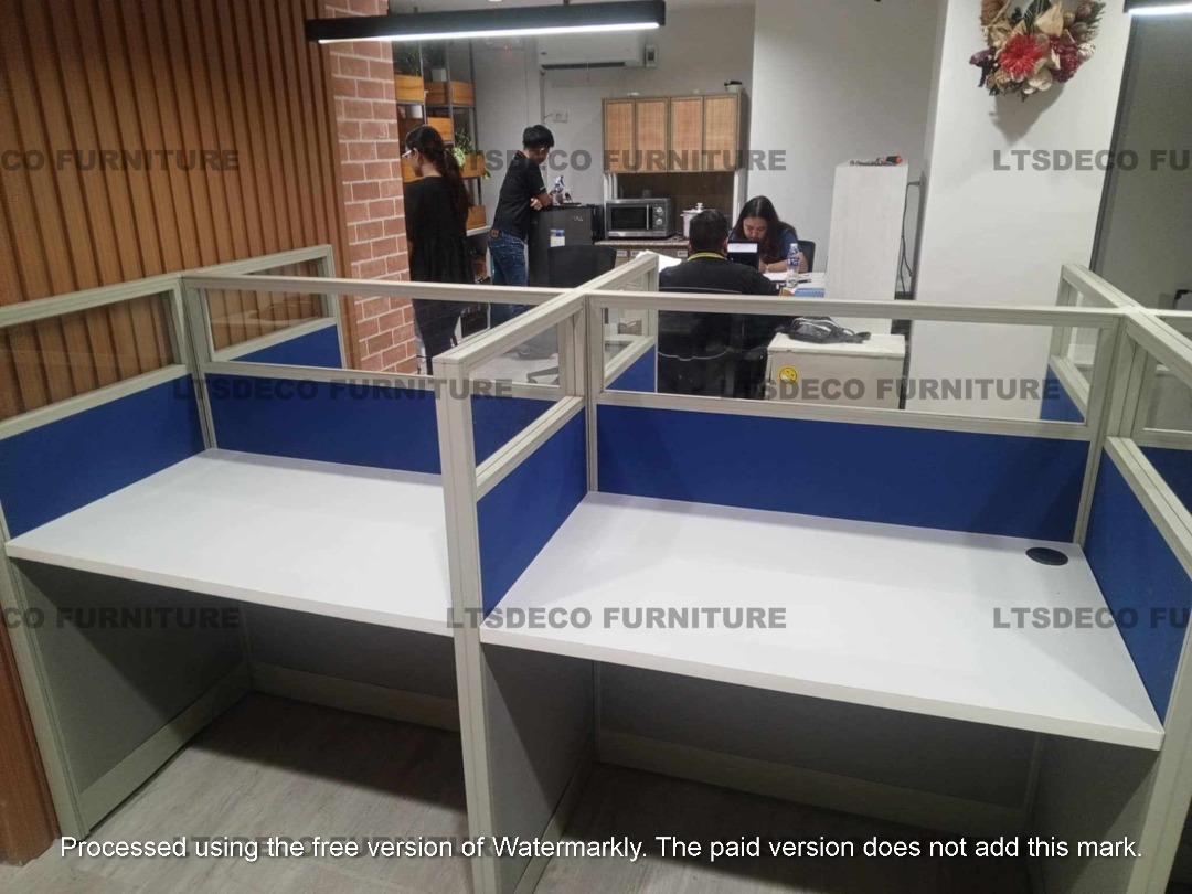 Laminated Workstation Cubicle \ Office Partition \ Office Furniture ...