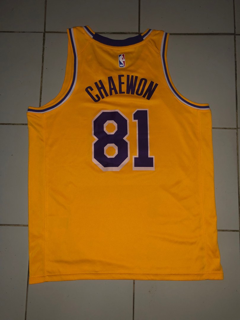 LE SSERAFIM Chaewon LA Lakers Swingman Jersey, Men's Fashion ...