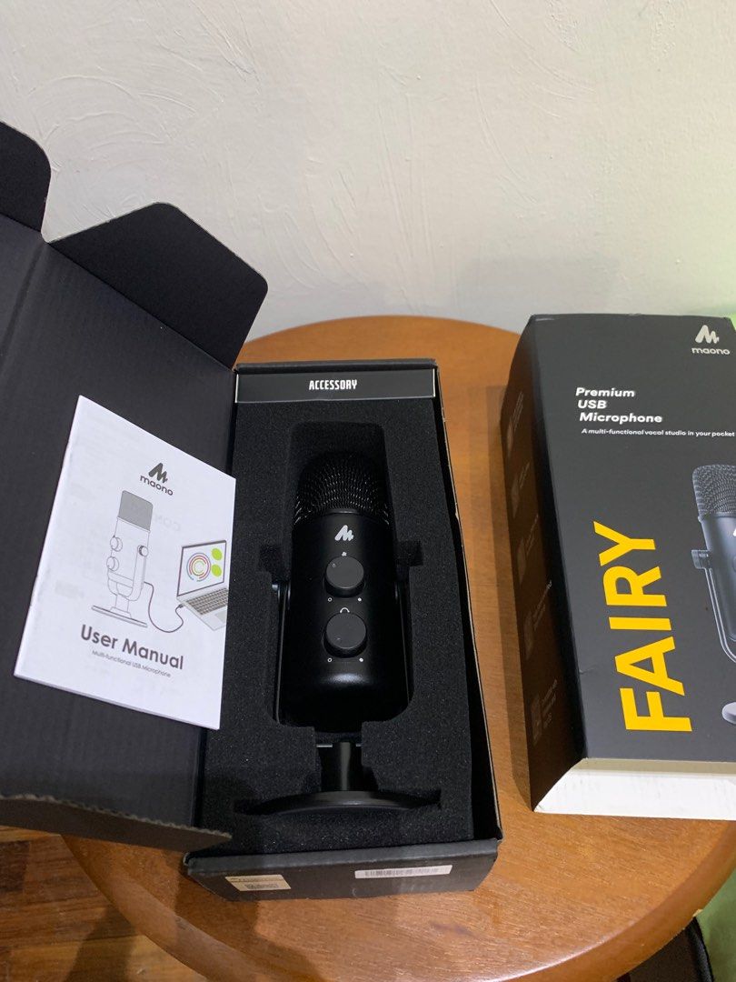 Maono AU-903 USB Microphone, Audio, Microphones on Carousell