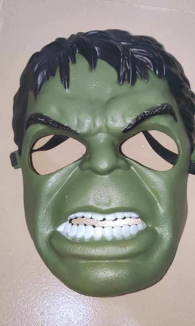 Mask hulk topeng muka, Hobbies & Toys, Toys & Games on Carousell
