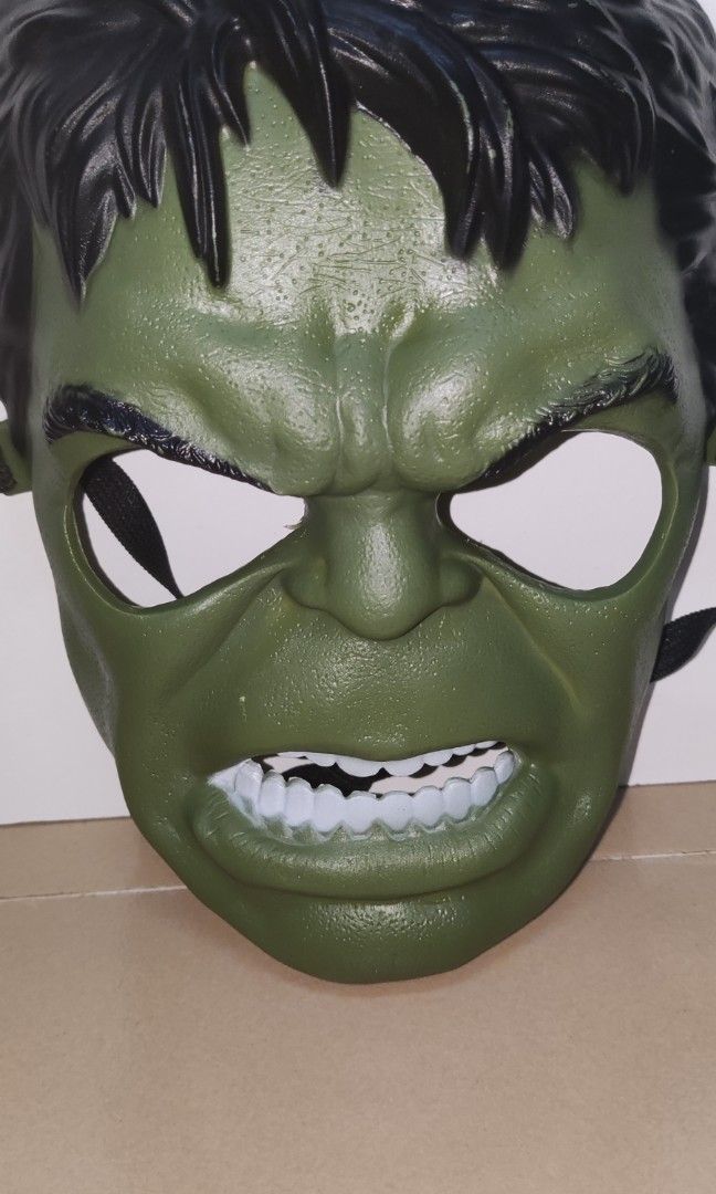 Mask hulk topeng muka, Hobbies & Toys, Toys & Games on Carousell