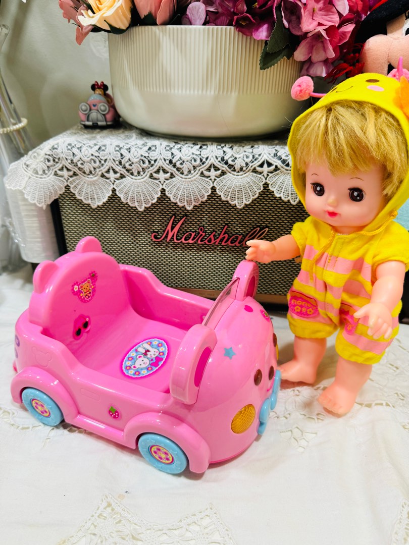 Mell Chan doll with car play set, Hobbies & Toys, Toys & Games on Carousell