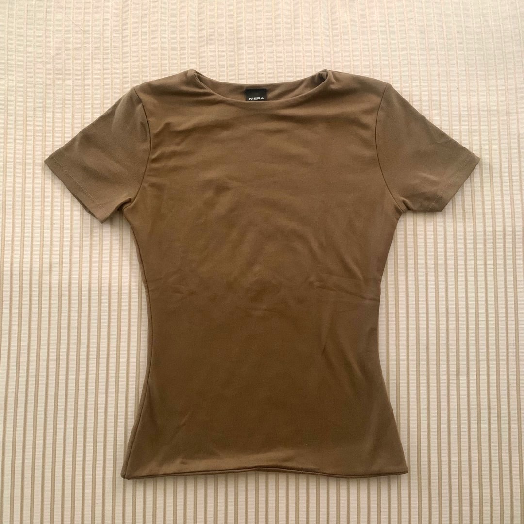 MERA Basic Double Lined Shirt, Women's Fashion, Tops, Shirts on Carousell