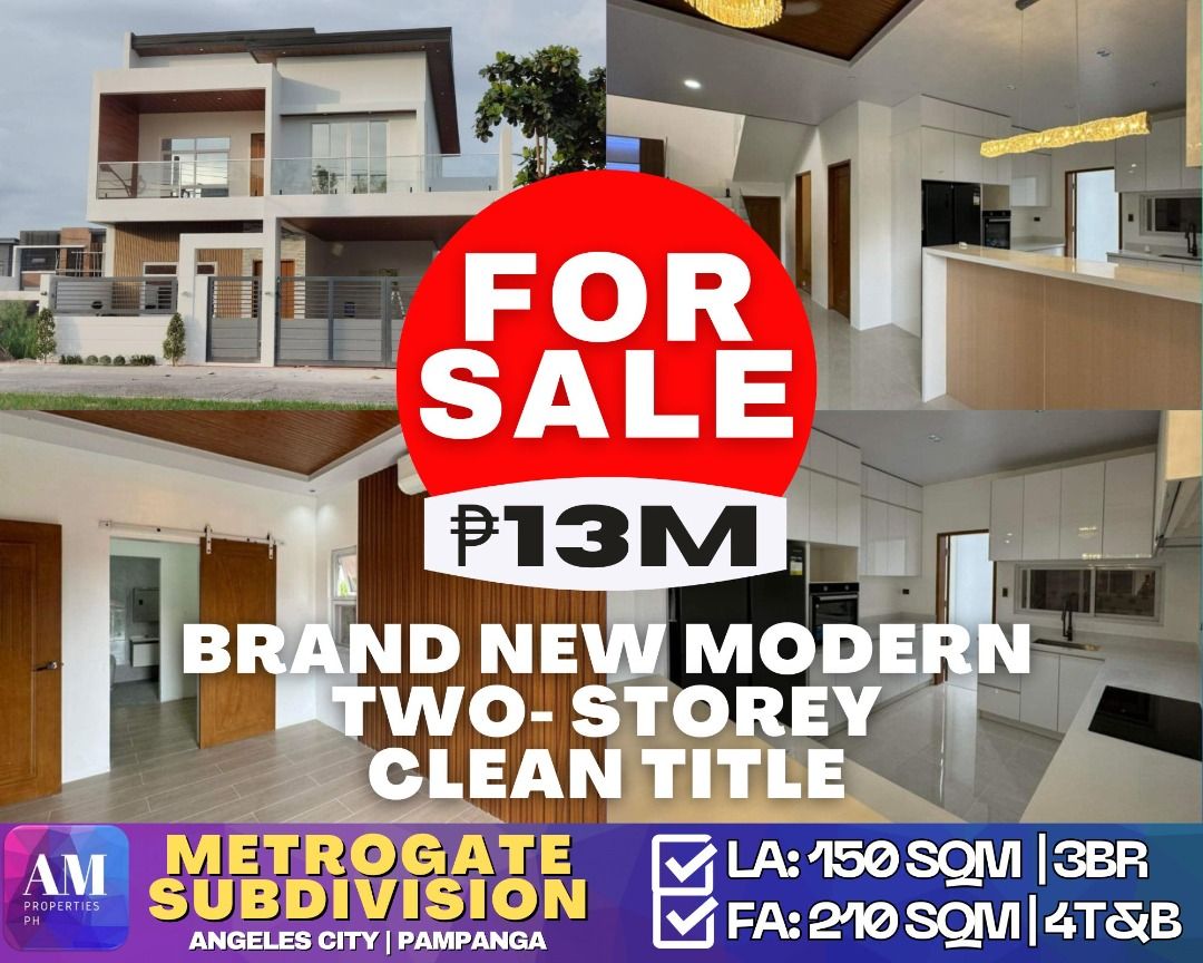 Metrogate Subdivision Angeles City, Pampanga Two- Storey H&L RFO, clean ...