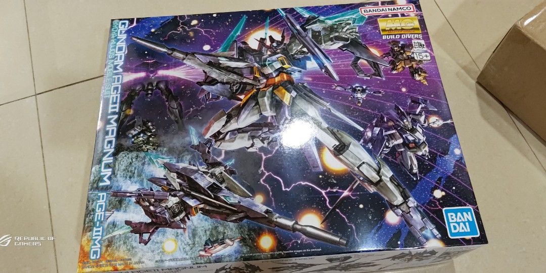 Mg hg Gundam age 2 Magnum sv ver fx plosion, Hobbies & Toys, Toys & Games on Carousell