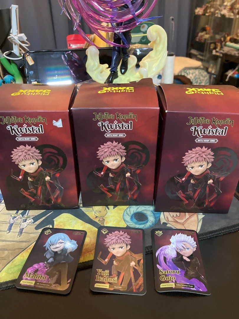 MIGHTY JAXX JUJUTSU KAISEN GOJO, YUKI & MAHITO (Set of 3), Hobbies ...
