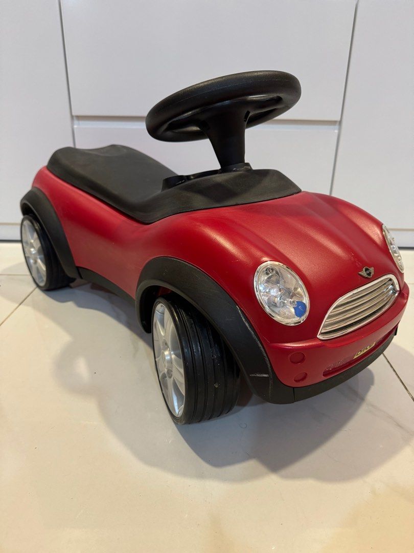MINI COOPER BABY RACER RIDE, Hobbies & Toys, Toys & Games on Carousell